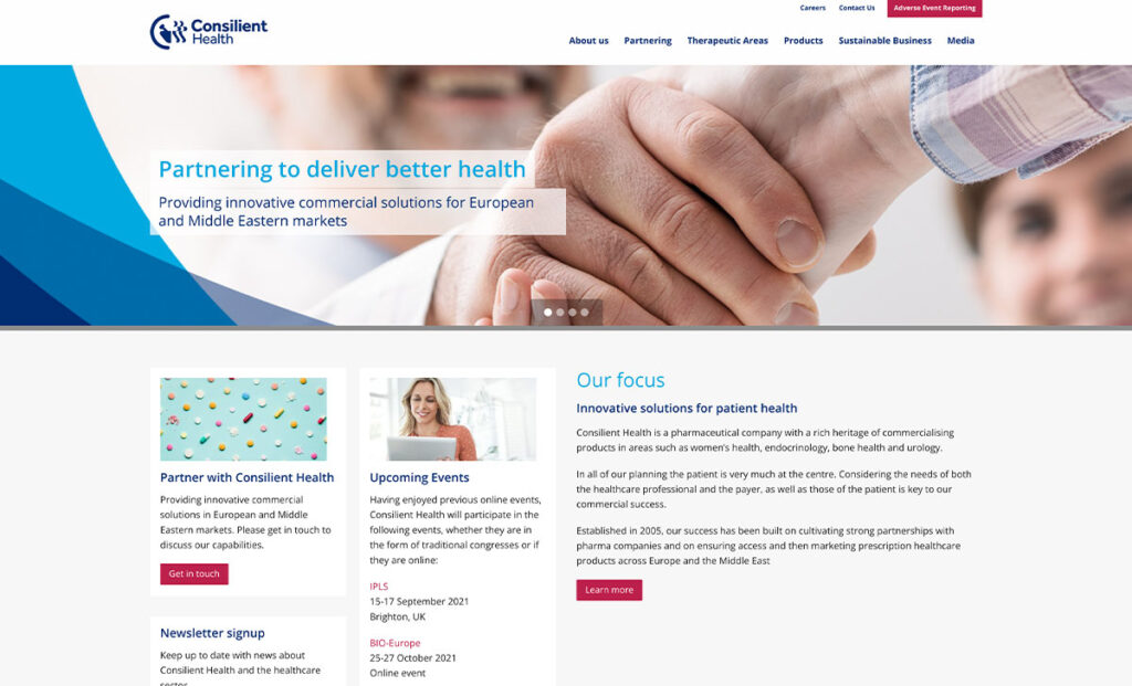 CONSILIENT HEALTH IRELAND LAUNCHES NEW WEBSITE - Irish Pharmacist